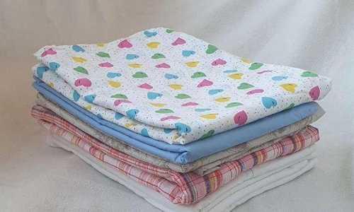 Пакет детского постельного белья + одеяло, подушки