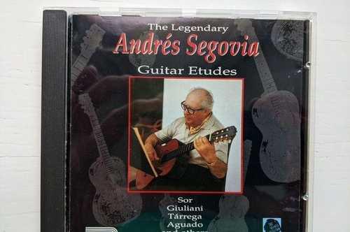 Andres Segovia "Guitar Etudes" 1990 CD Germany