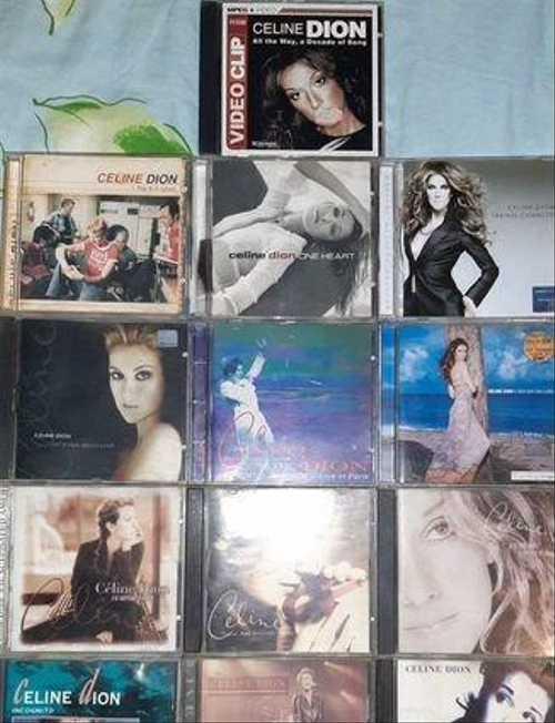 Celine Dion CD аудио диски 12 + 1 видео диск