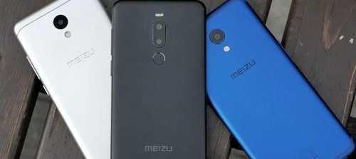 Meizu m8, 4/64 gb, blue, новый