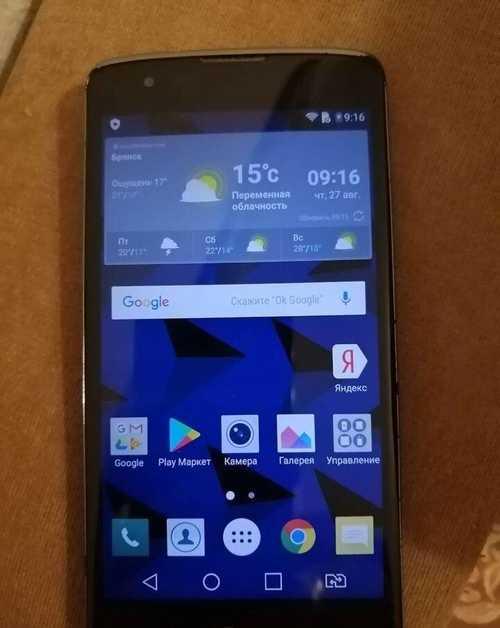 Телефон LG K8 LTE