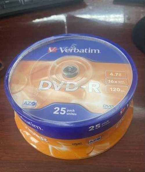 Болванка dvd r 25шт