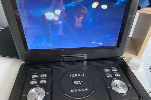 Портативный видеопроигрыватель DVD плейер Tokira