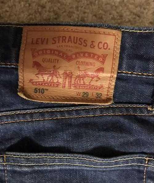 Джинсы levis 510(29-32)