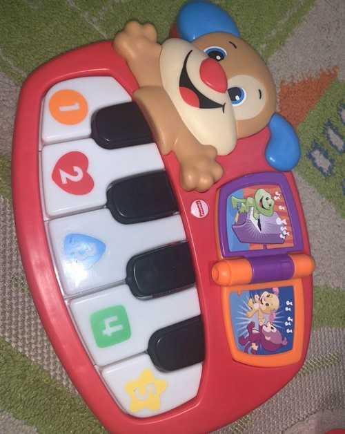 Развивающая игрушка Fisher-Price "Пианино-щенок"
