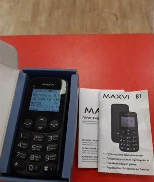 Телефон maxvi B1