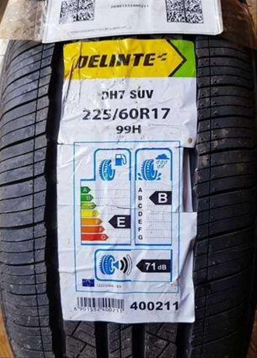 225/60R17 delinte DH7 SUV Китай и другие