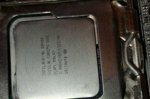 Процессор intel core 2 duo Socet 775