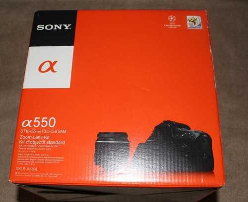 Sony A550 kit 18-55mm 9600 кадров Доставка