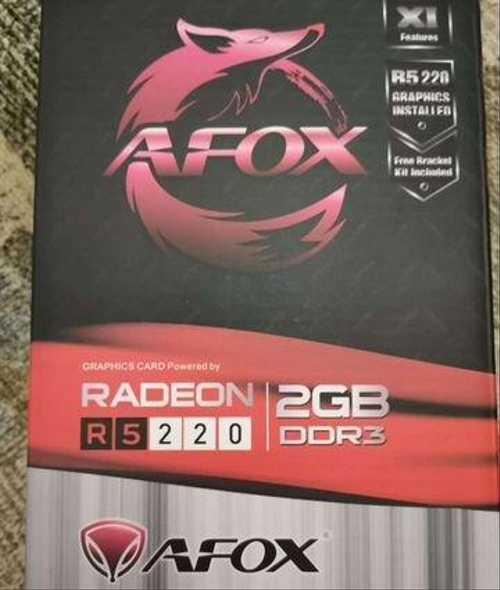 Видеокарта afox Radeon R5 220 2 Gb