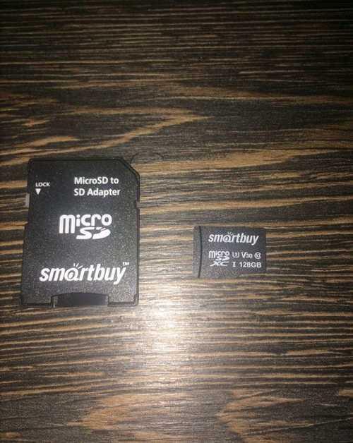 Карта памяти MicroSD 128GB