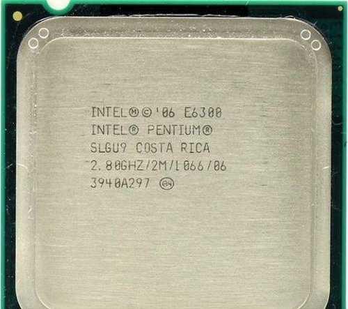 Процессор 775 socket Intel Pentium E6300