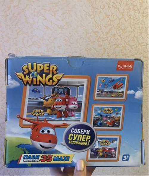 Пазлы Робокар Super Wings