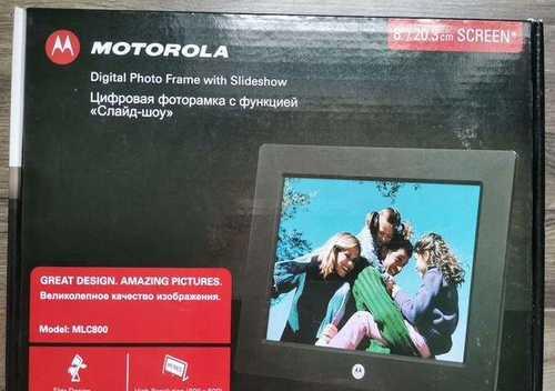 Цифровая фоторамка новая Motorola