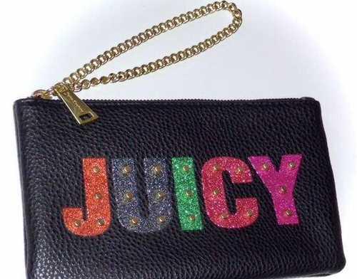 Juicy Couture новая черная сумка сумочка-кошелек