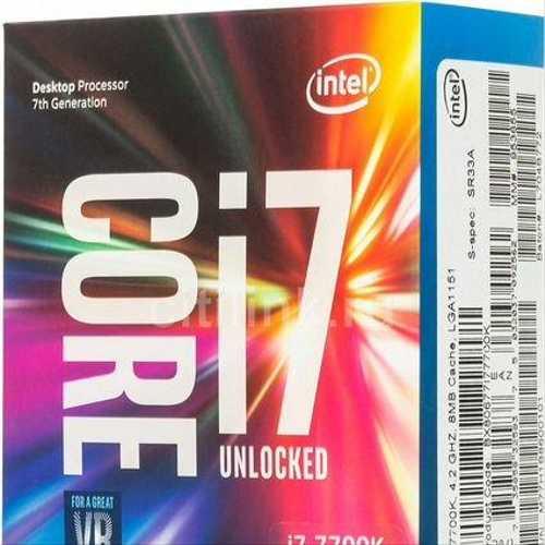 Intel core i7 7700k купить