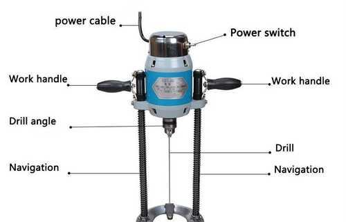 Спекатель-дыракол cz1-1d series cloth driller
