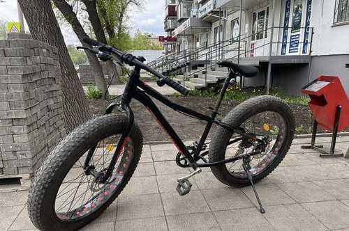 Велосипед HardTail FAT 2692 Black Aqua