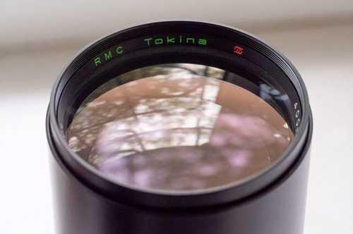 Объектив Tokina 400 mm f/ 5.6 RMC Canon FD