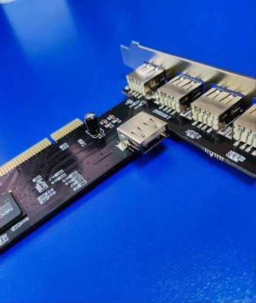 Контроллер PCI USB 2.0 4-port+1 (OEM) (04549)
