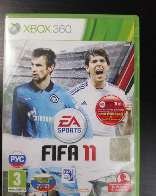 Игра fifa11 на xbox360