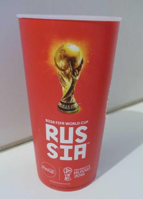 Стакан с чемпионата fifa world 2018
