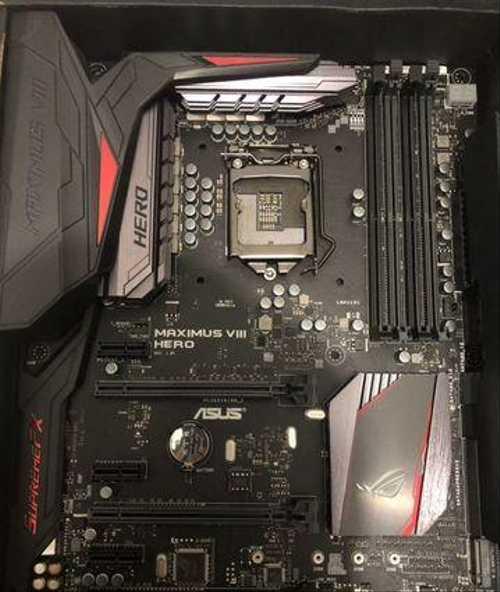 Материнская плата asus maximus viii hero