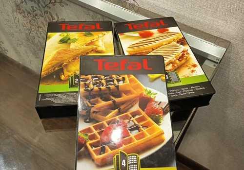 Панели Tefal Snack collection (гриль, вафли, бутер