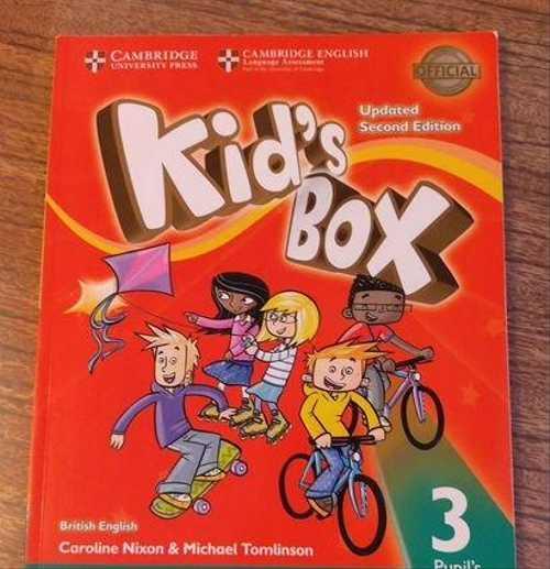 Учебник английского языка Kid's Box 3, Pupil's