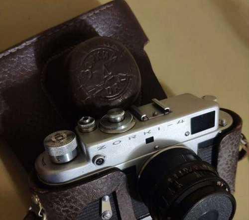 Плёночный фотоаппарат зоркий 4. Zorki-4