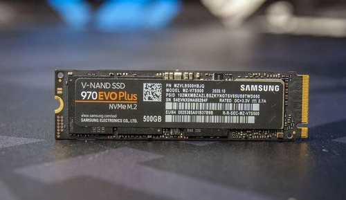 SSD накопитель samsung 970 EVO plus 500GB