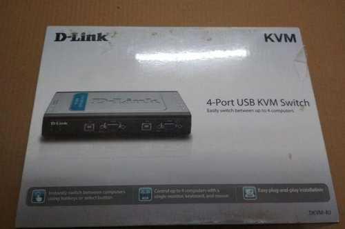 KVM переключатель D-Link dkvm-4U