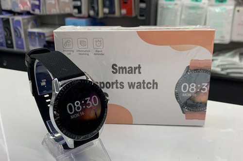 Часы smart sports watch Y20 черный фитнес