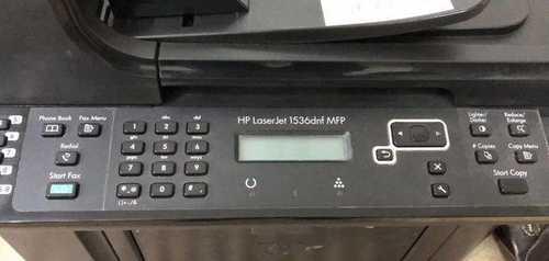 Мфу лазерный hp laserjet 1536dnf mfp