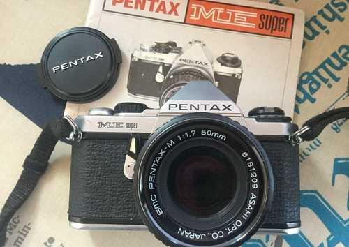 Pentax ME super, объектив 50mm, 1/1.7 PK