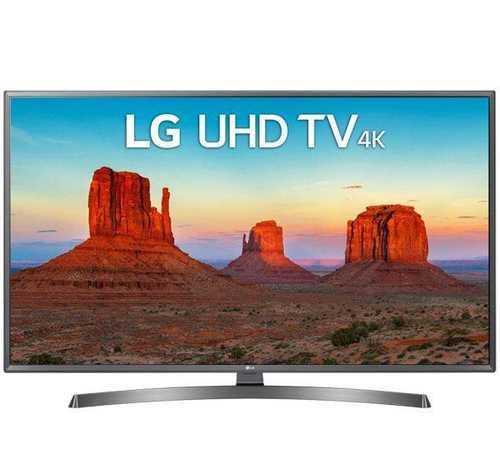 Телевизор LG 43UK6750PLD, повреждена матрица