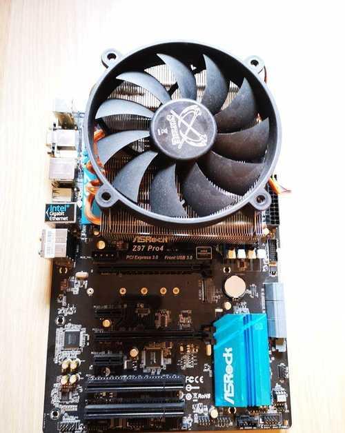 MB Asrock Z97Pro4 + Core i5 4670 + 16GB HyperX RAM