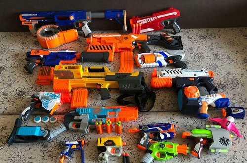 Бластеры nerf hasbro