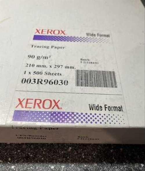Калька Xerox Tracing Paper А4, 500 листов