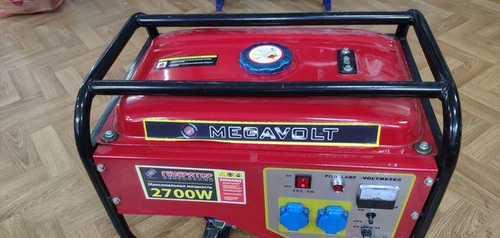 Генератор бензиновый megavolt 2700W