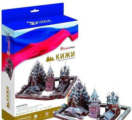 3D пазлы «Кижи» CubicFun 261 дет