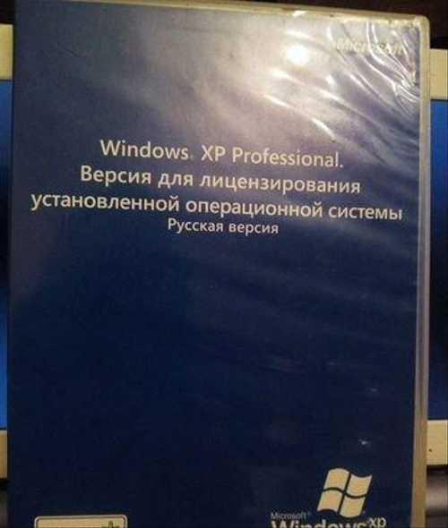 DVD Windows XP русская версия +ключ Professional