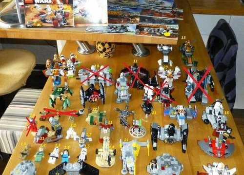 Lego Star Wars наборы и минифигурки от