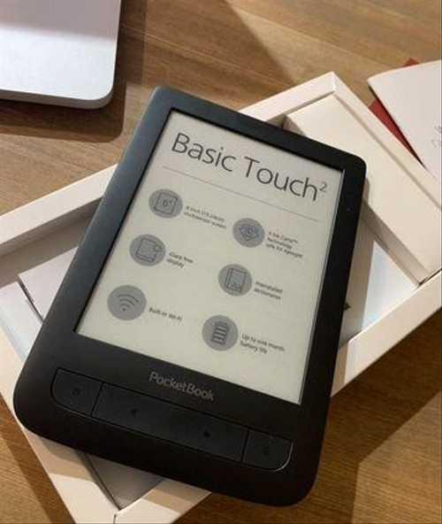 Электронная книга Pocketbook basic touch 2 pb625