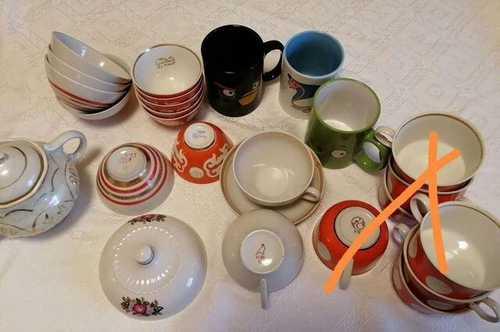 Набор столовой посуды СССР