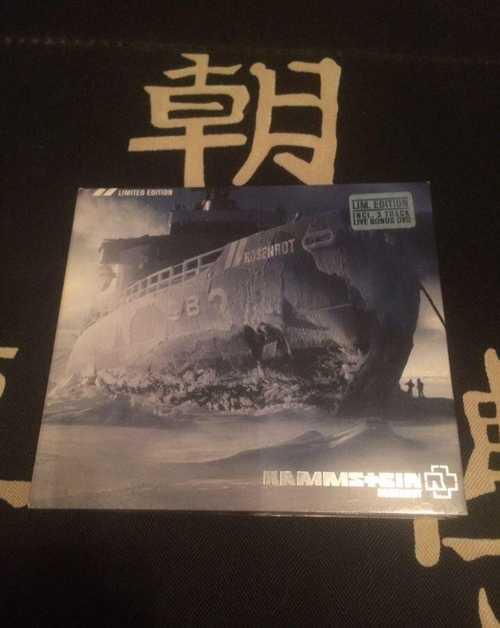 Диск Rammstein. Rosenrot. Limited edition CD + DVD