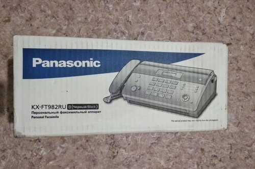 Факс Panasonic KX-FT982RUB Новый