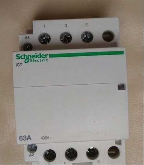 Модульный контактор iCT 63A Schneider Electric