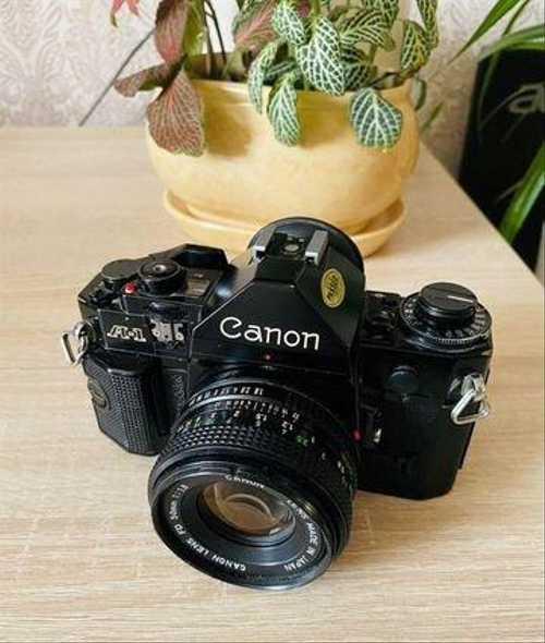 Canon a 1 + 50mm 1.8