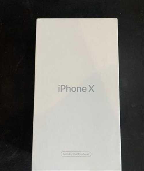Коробка от iPhone x